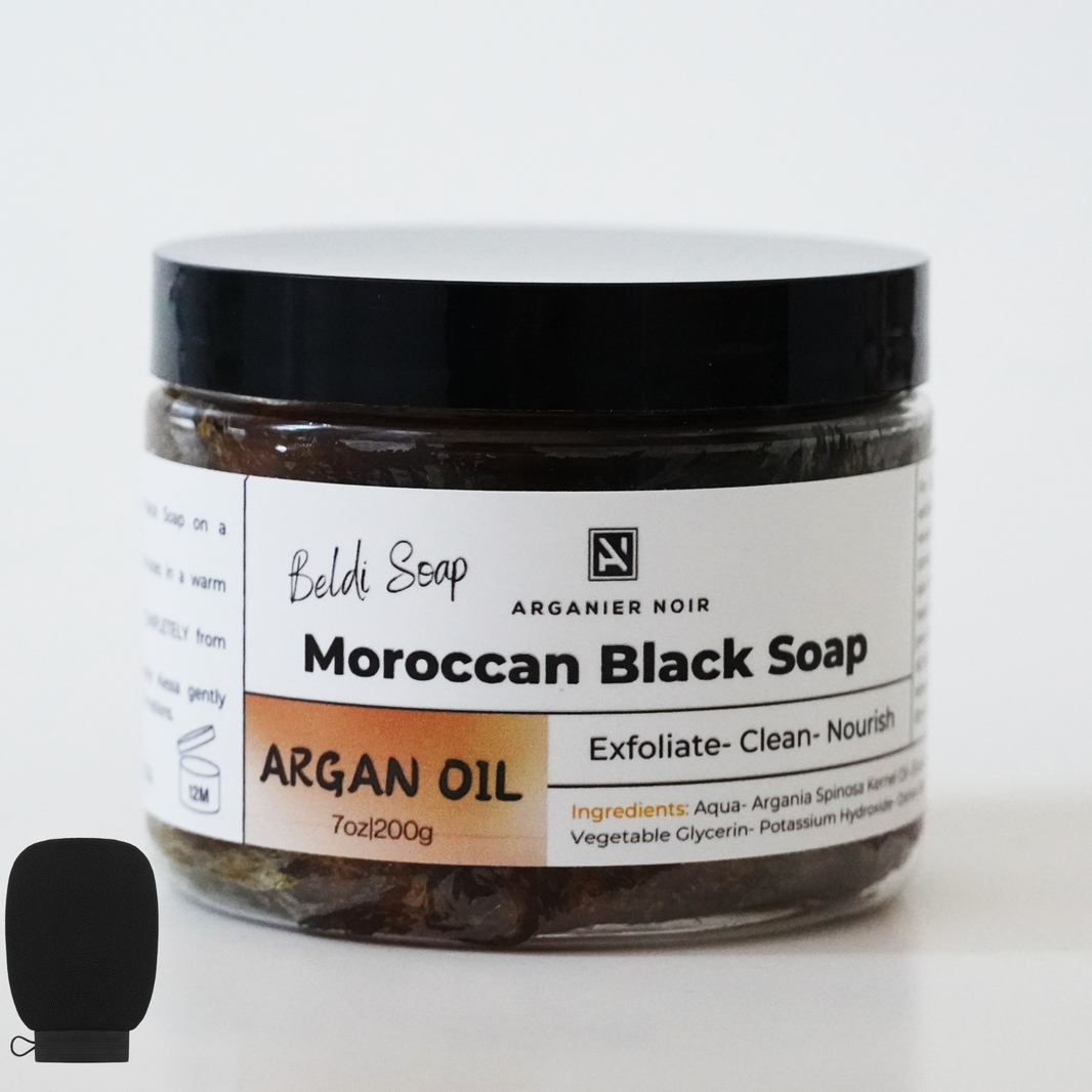 Moroccan Black Soap – Arganier Noir