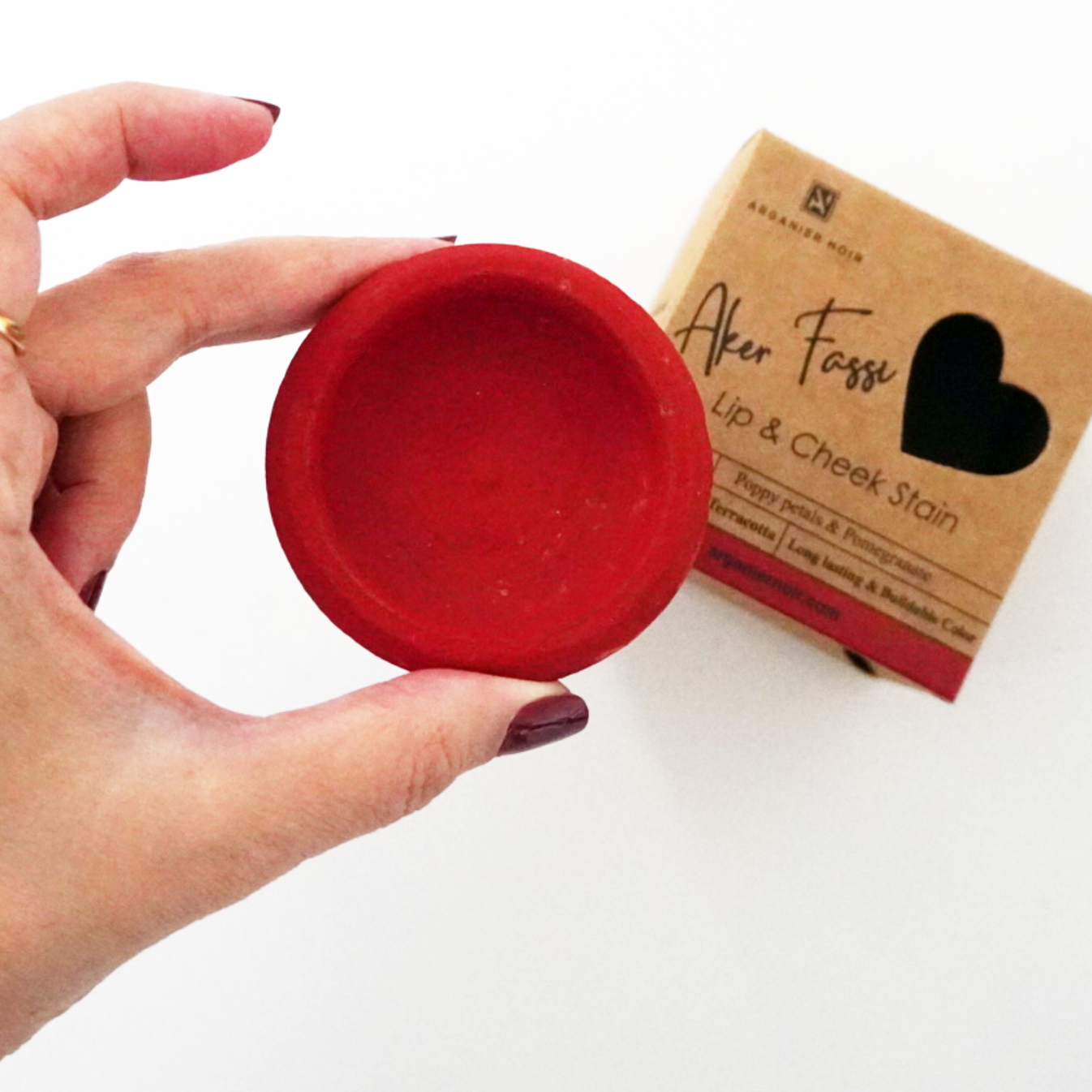 Aker Fassi Moroccan Clay Lip Pot – Arganier Noir