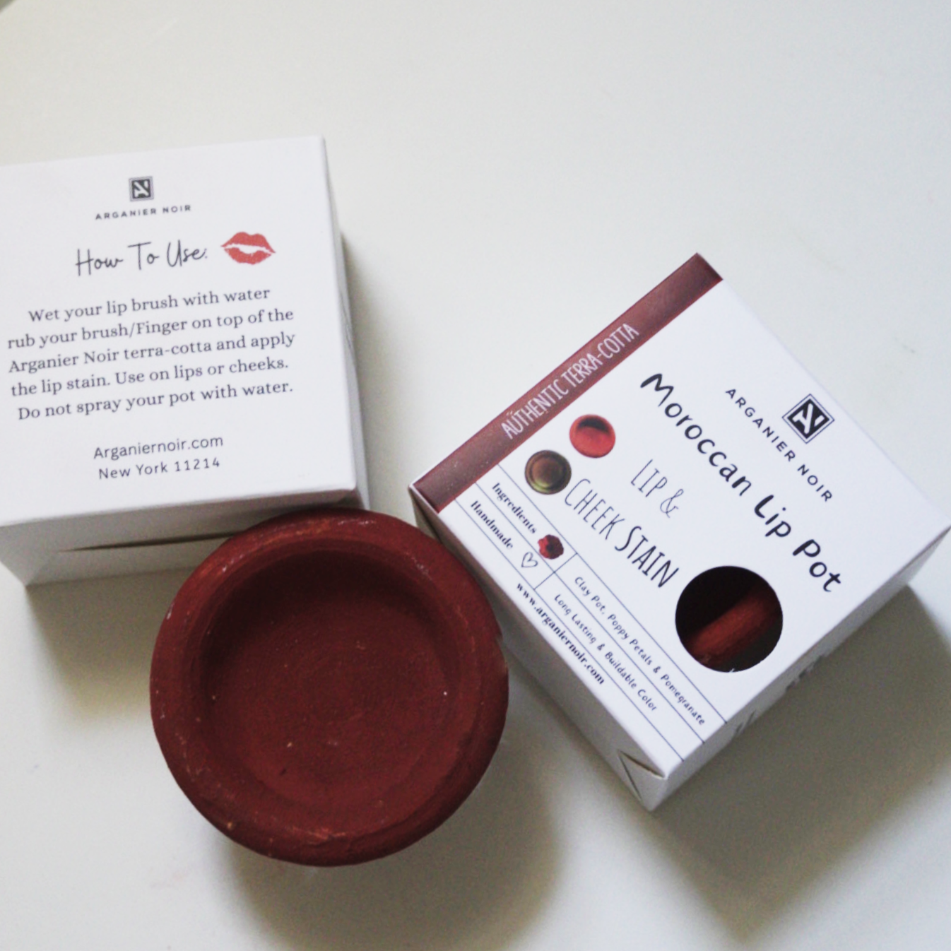 Aker Fassi Clay Pot Lipstick – Arganier Noir