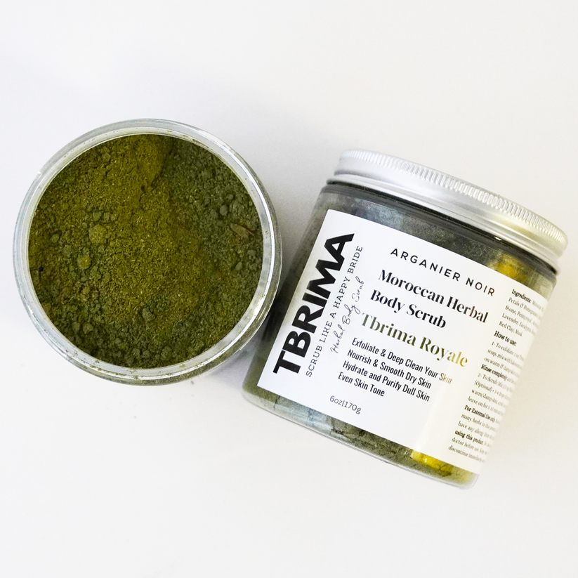 Tbrima- Herbal Detox Body Scrub – Arganier Noir